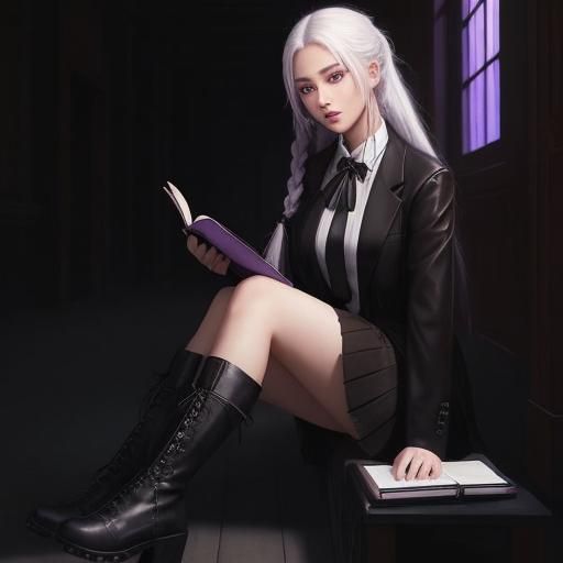 Kyoko Kirigiri, the Ultimate Detective - AI Generated Artwork ...