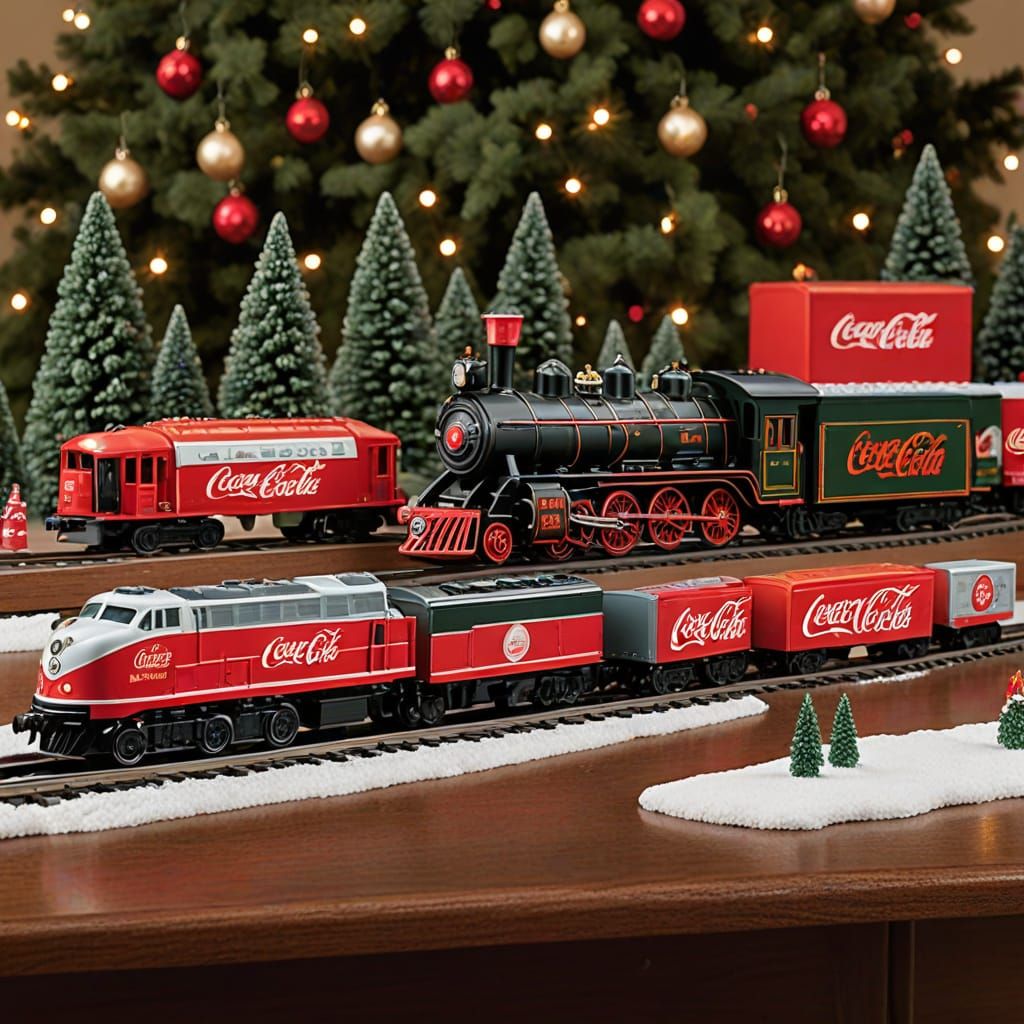 Coca-Cola Holiday G-Gauge Train Set