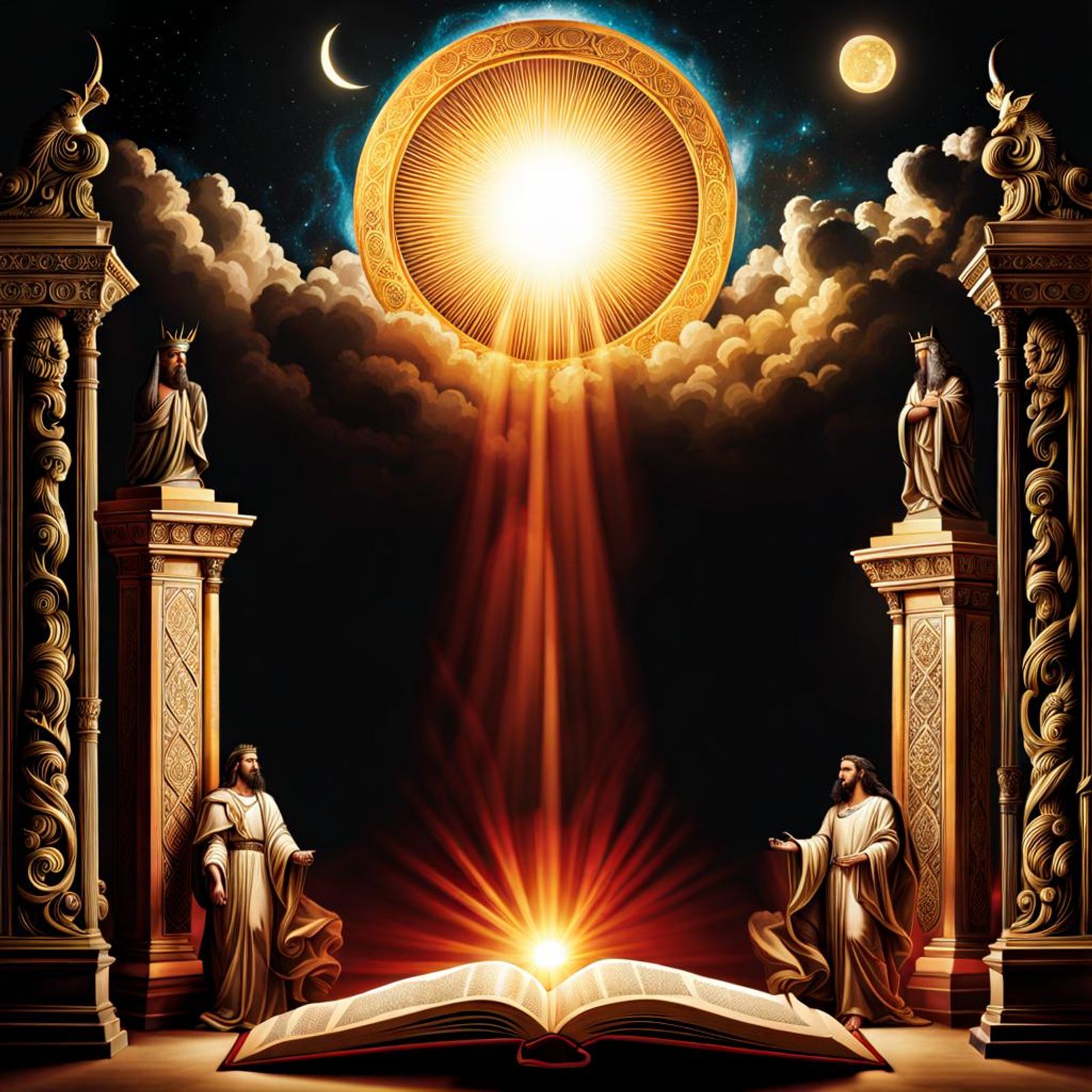 The Book of Revelations - AI Generated Artwork - NightCafe Creator