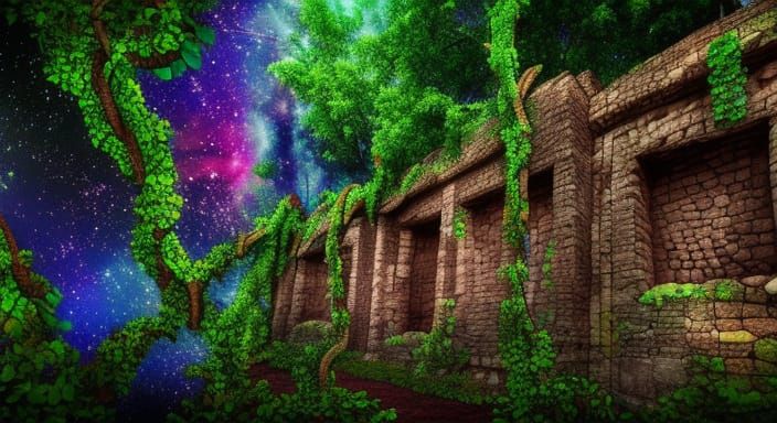 Floating Temple - AI Generated Artwork - NightCafe Creator