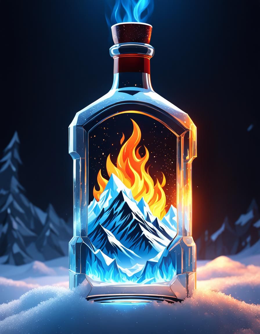 Fire Potion - AI Generated Artwork - NightCafe Creator