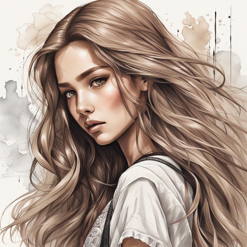 girl - AI Generated Artwork - NightCafe Creator