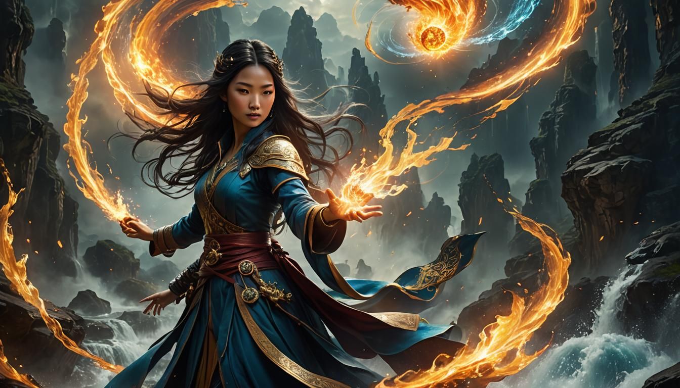 Controlling the Elements (5) - AI Generated Artwork - NightCafe Creator