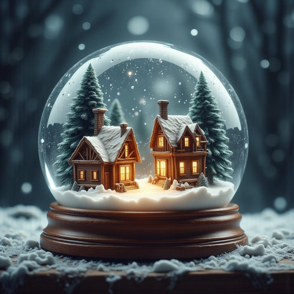 Traditional Snow Globe VIII - Traditional Snow Globe VIII