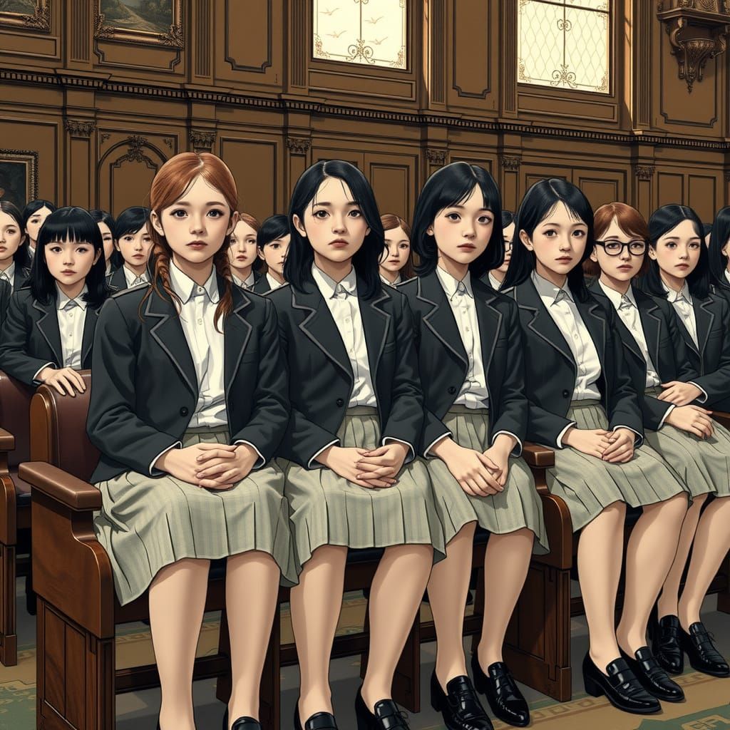 The secret urge to talk - Schoolgirls in Anticipation: Reali...