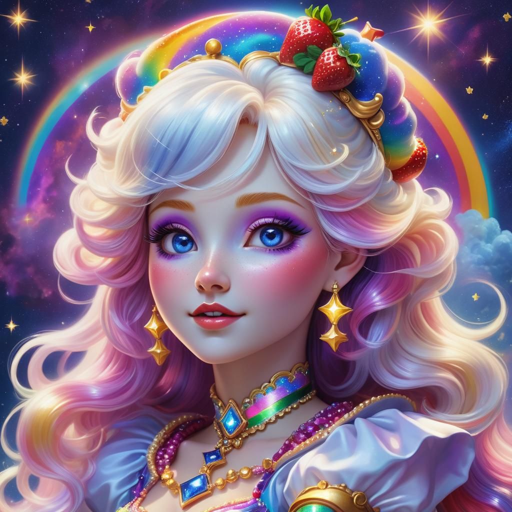 Strawberry Shortcake Rainbow Brite - Celestial Strawberry Sh...