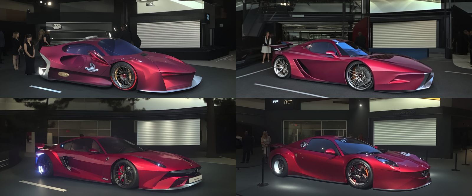 Ferrari & concepts - AI Generated Artwork - NightCafe Creator