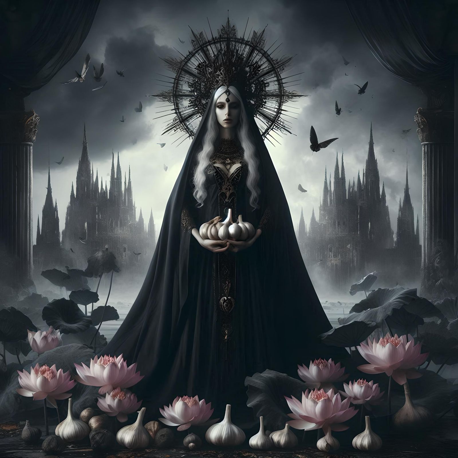 Garlic Queen Asmodina - AI Generated Artwork - NightCafe Creator