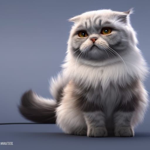 We call him fluffy - AI Generated Artwork - NightCafe Creator