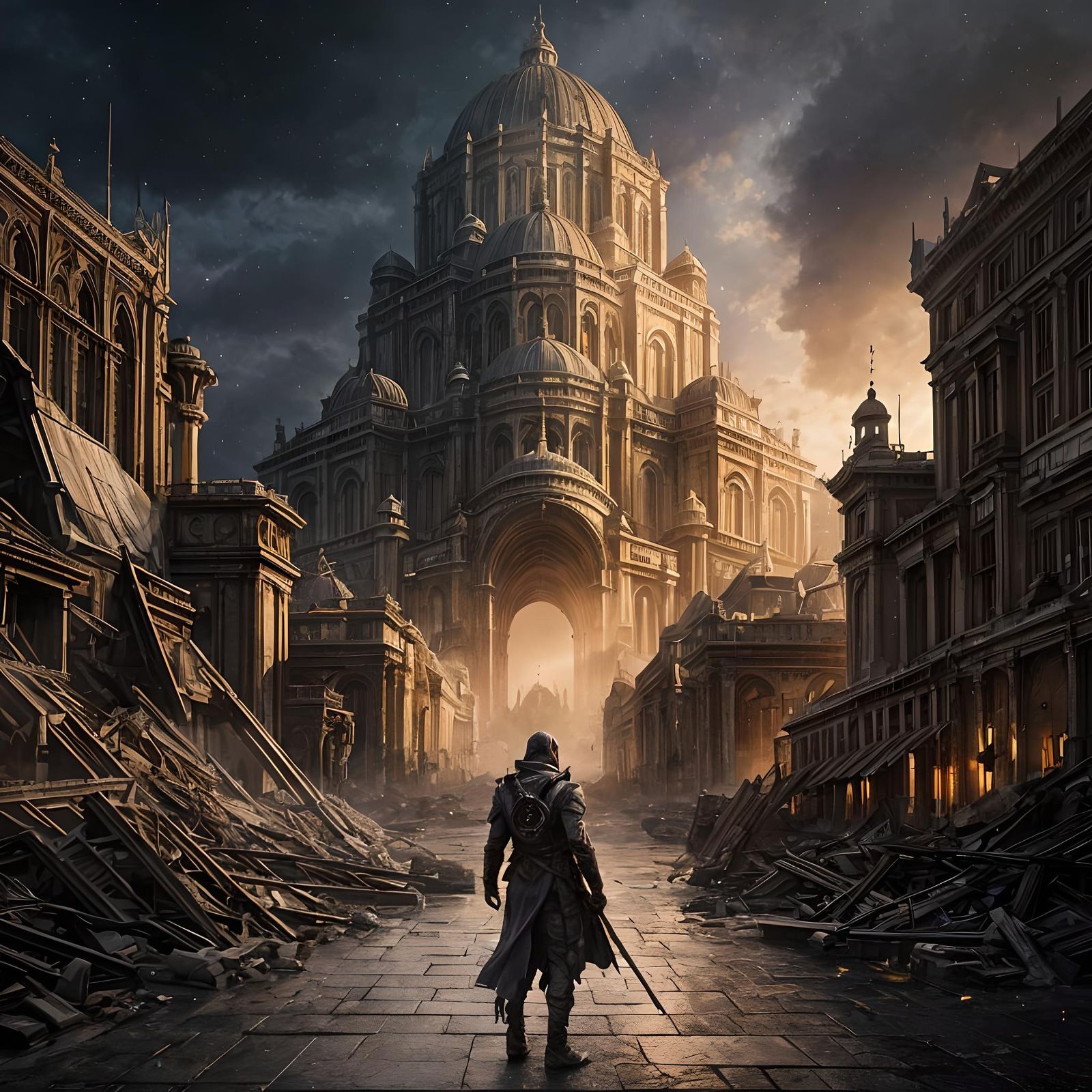 Collage of Apocalypse - AI Generated Artwork - NightCafe Creator