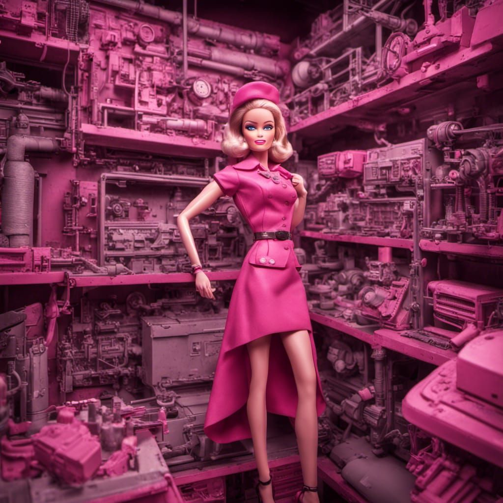 Engineer Barbie - AI Generated Artwork - NightCafe Creator