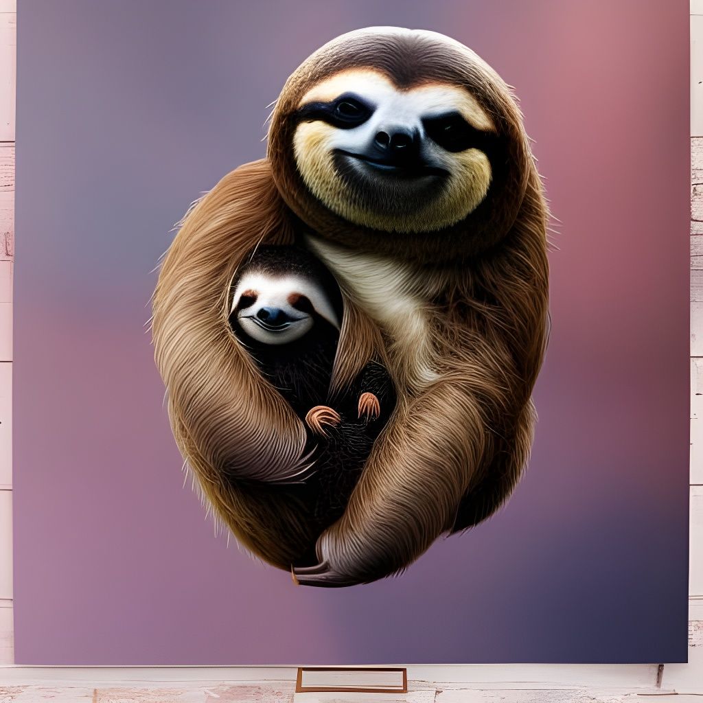 Sloths - AI Generated Artwork - NightCafe Creator