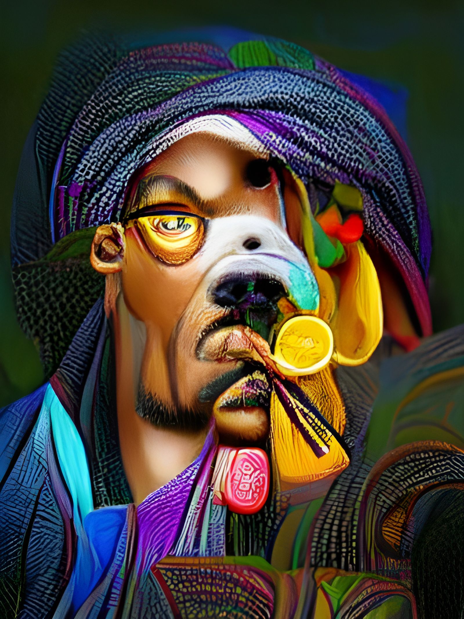 Snoop dog - AI Generated Artwork - NightCafe Creator