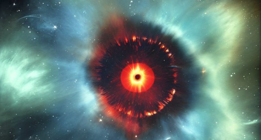 Devouring Star - AI Generated Artwork - NightCafe Creator