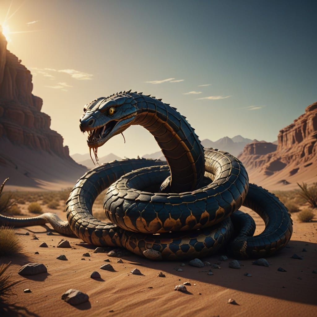 Lethal Desert Snake, Thought to be Extinct
