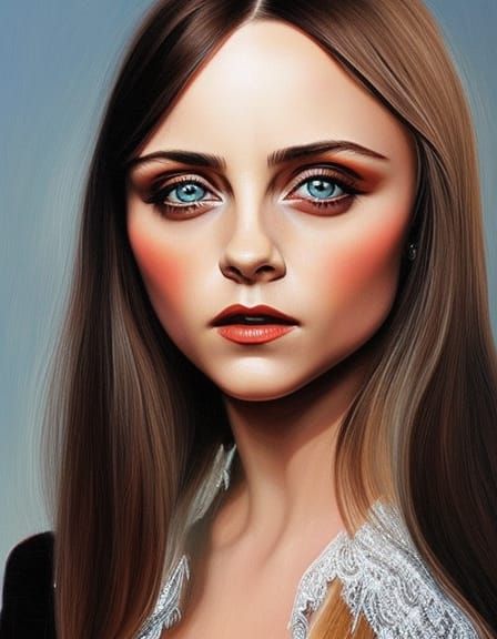 Christina Ricci (Aleksandr Kuskov) - AI Generated Artwork - NightCafe ...