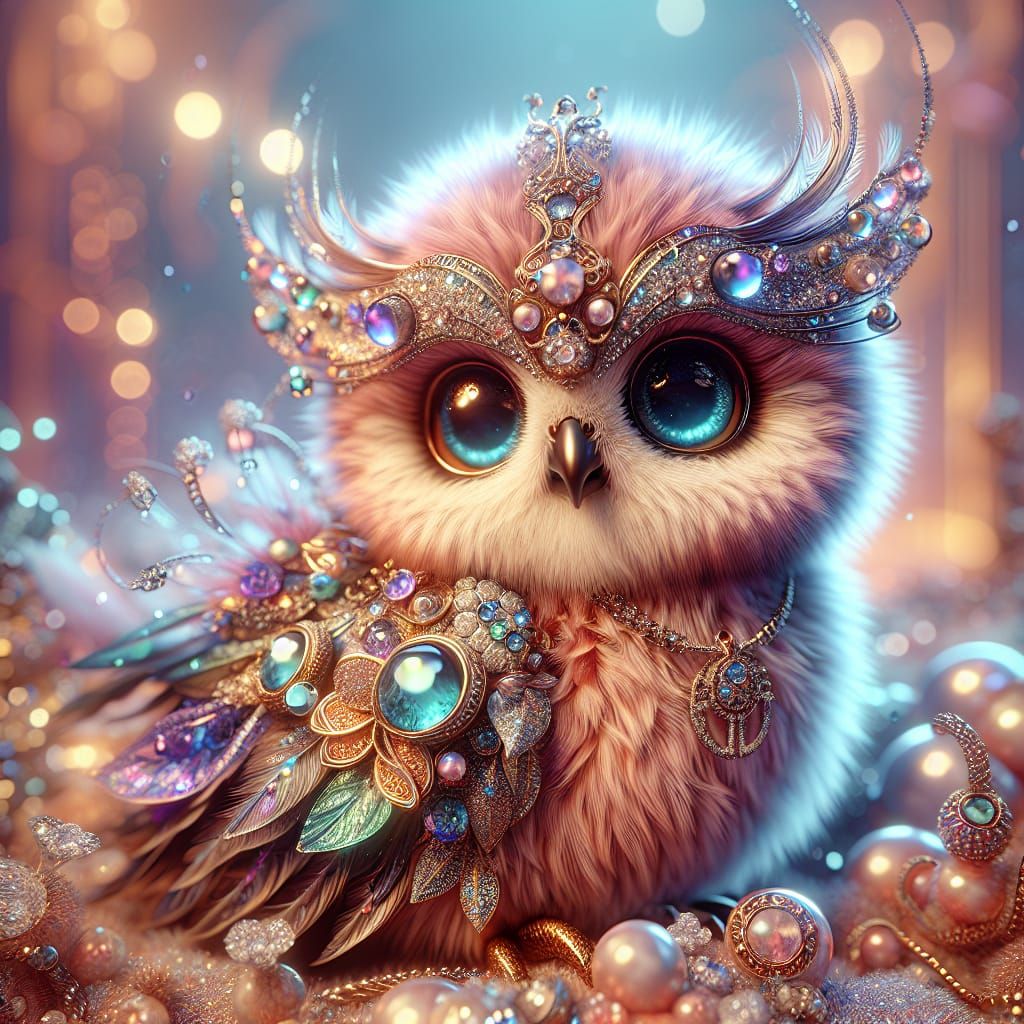 Owl Princess - AI Generated Artwork - NightCafe Creator