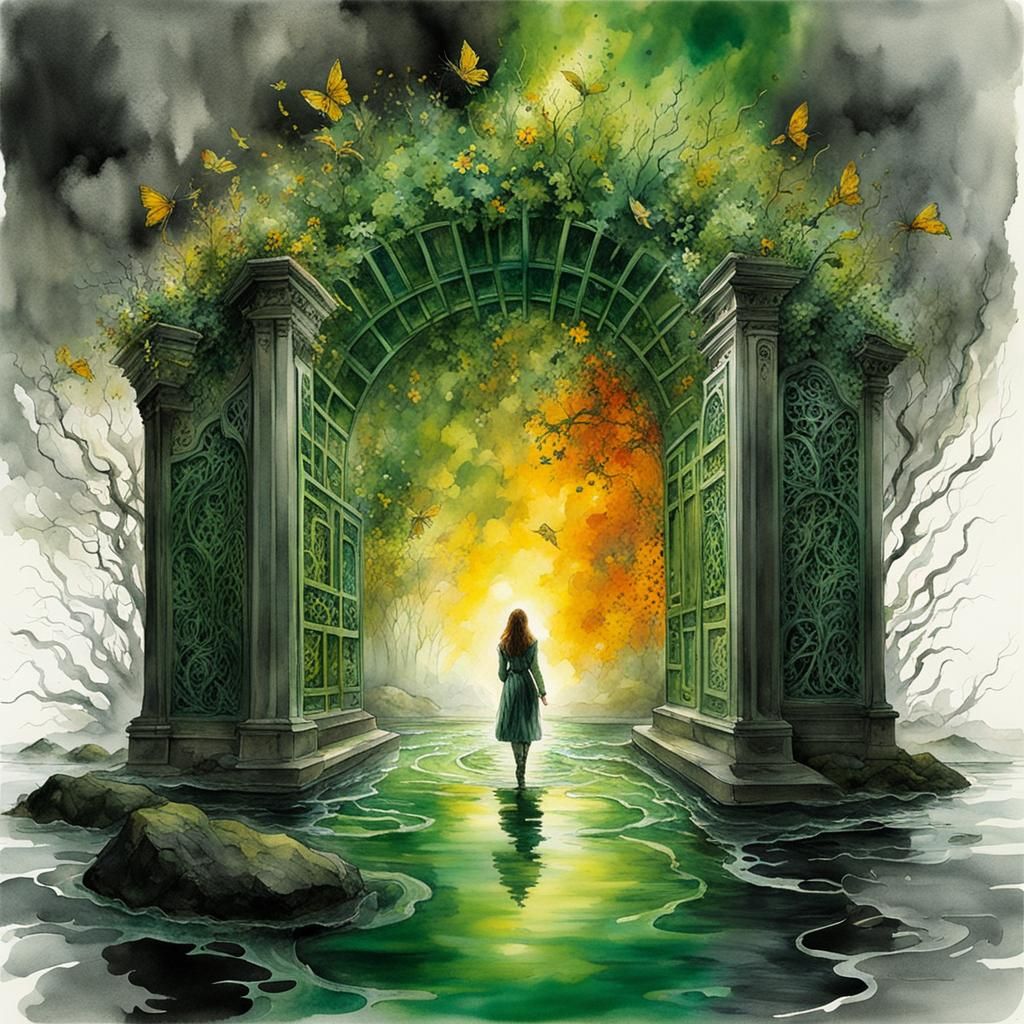 Gate - AI Generated Artwork - NightCafe Creator