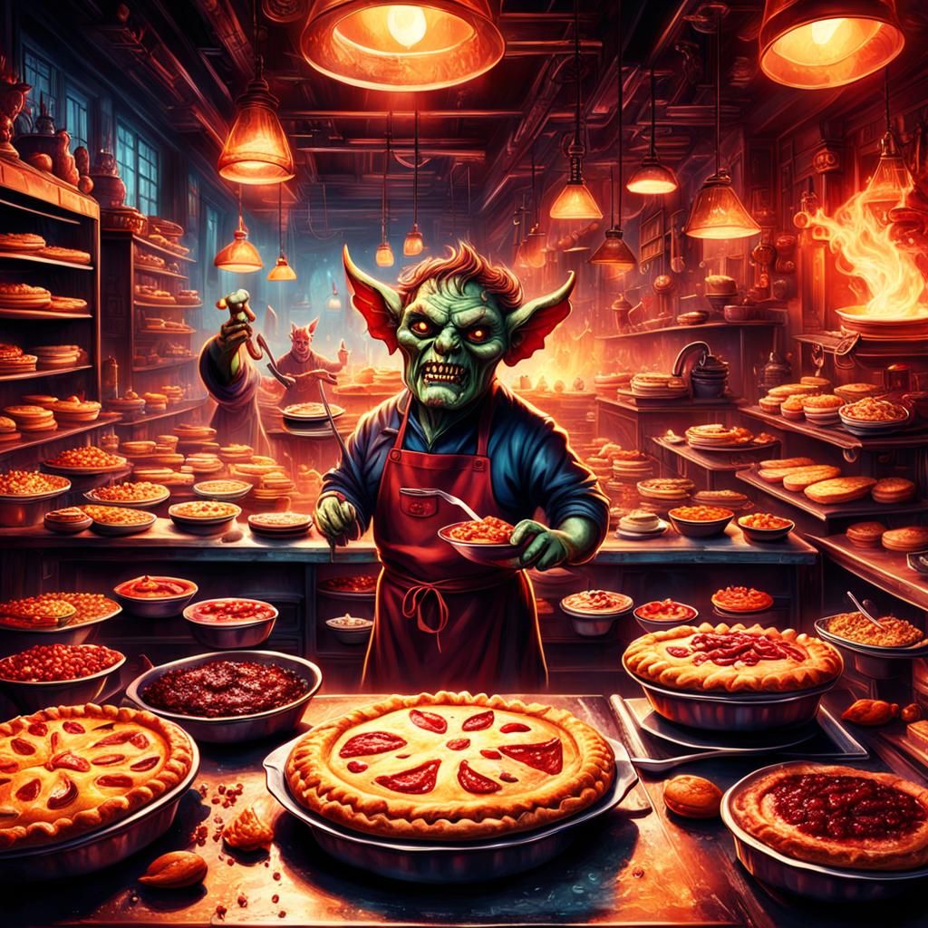 "Have some pie." - AI Generated Artwork - NightCafe Creator