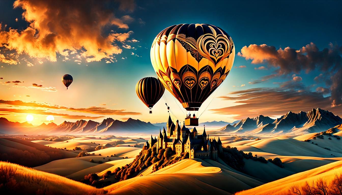 Freedom to Float - AI Generated Artwork - NightCafe Creator