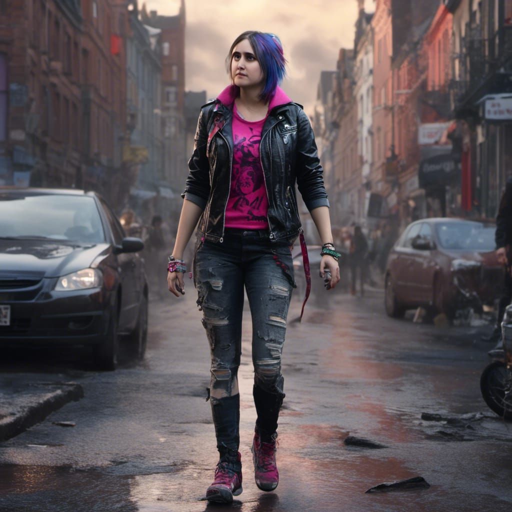 Emo girl - AI Generated Artwork - NightCafe Creator