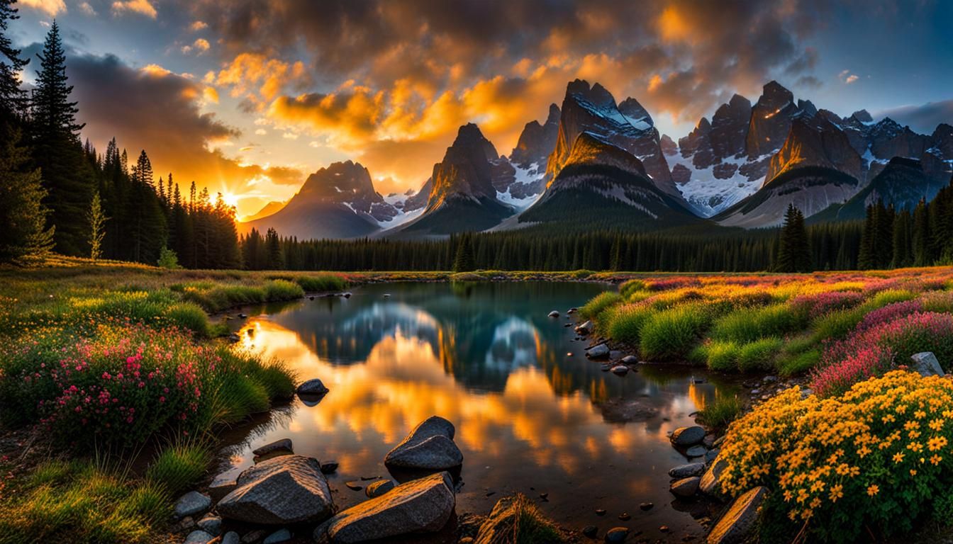 Perfect View - AI Generated Artwork - NightCafe Creator