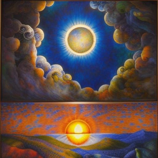 Eclipse and Apocalypse - Reflections - AI Generated Artwork - NightCafe ...