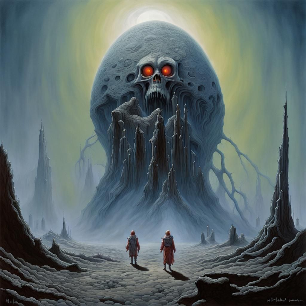 Visiting the oracle - AI Generated Artwork - NightCafe Creator