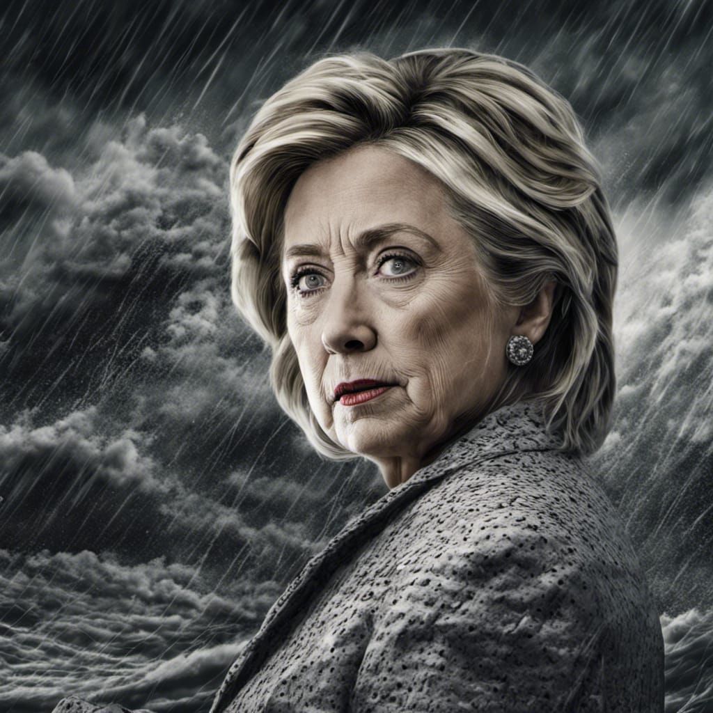 HURRICANE HILLARY - AI Generated Artwork - NightCafe Creator