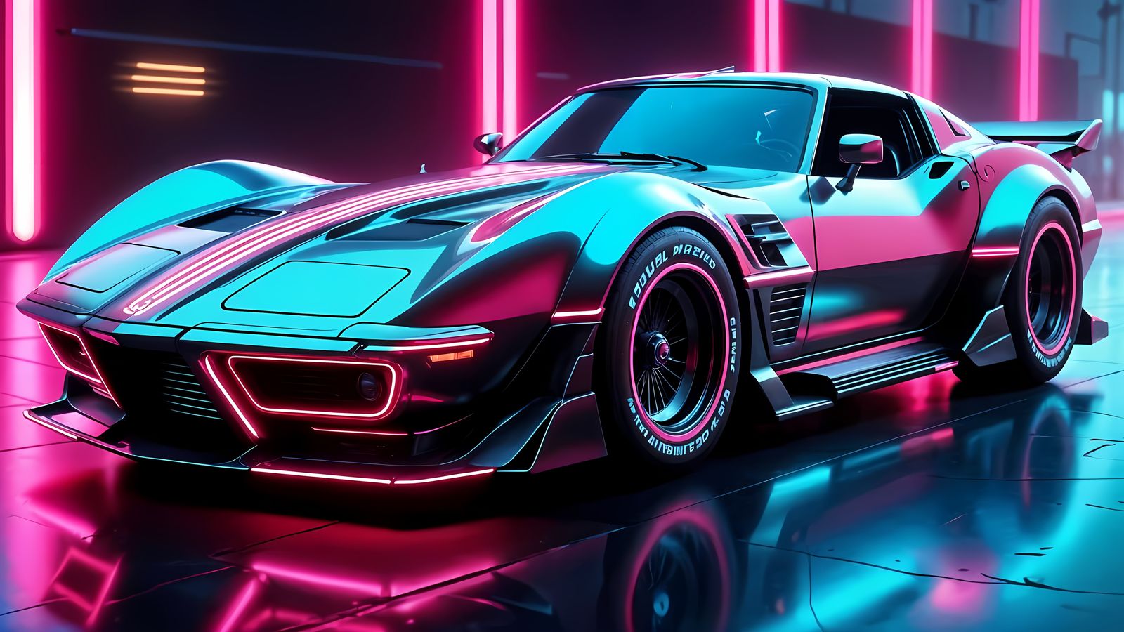 Cyber Neon Muscle - Cyber Neon Muscle