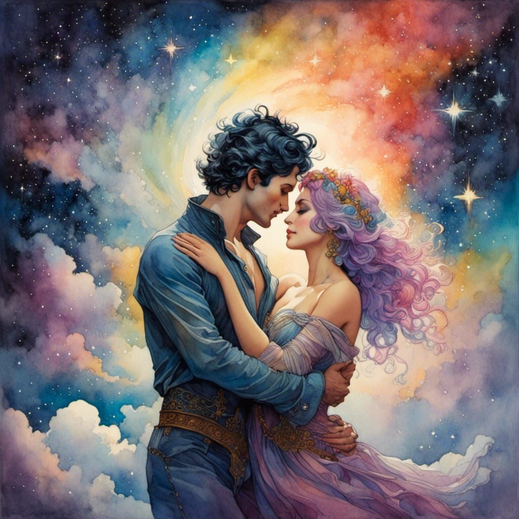 Of Starlight - AI Generated Artwork - NightCafe Creator