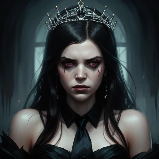 The Prom Queen - AI Generated Artwork - NightCafe Creator