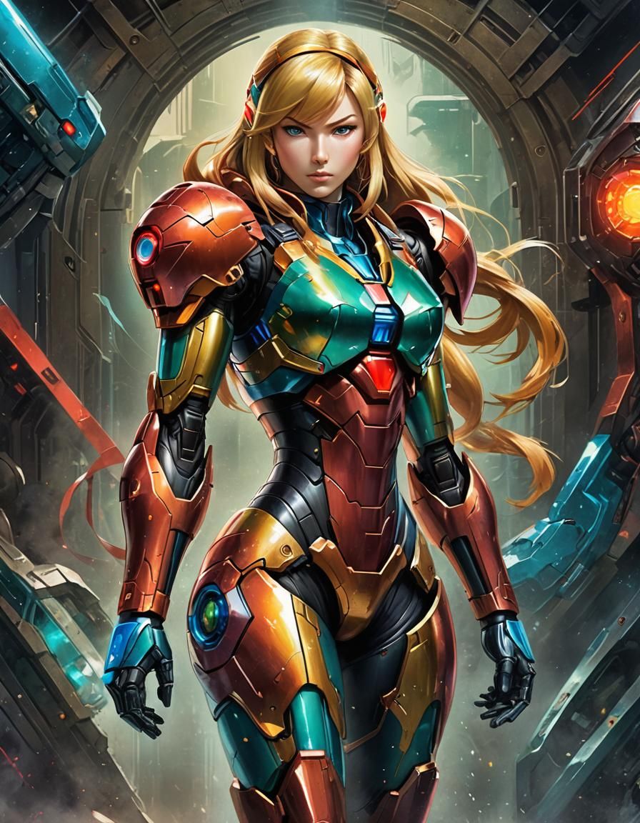 Samus Aran - AI Generated Artwork - NightCafe Creator