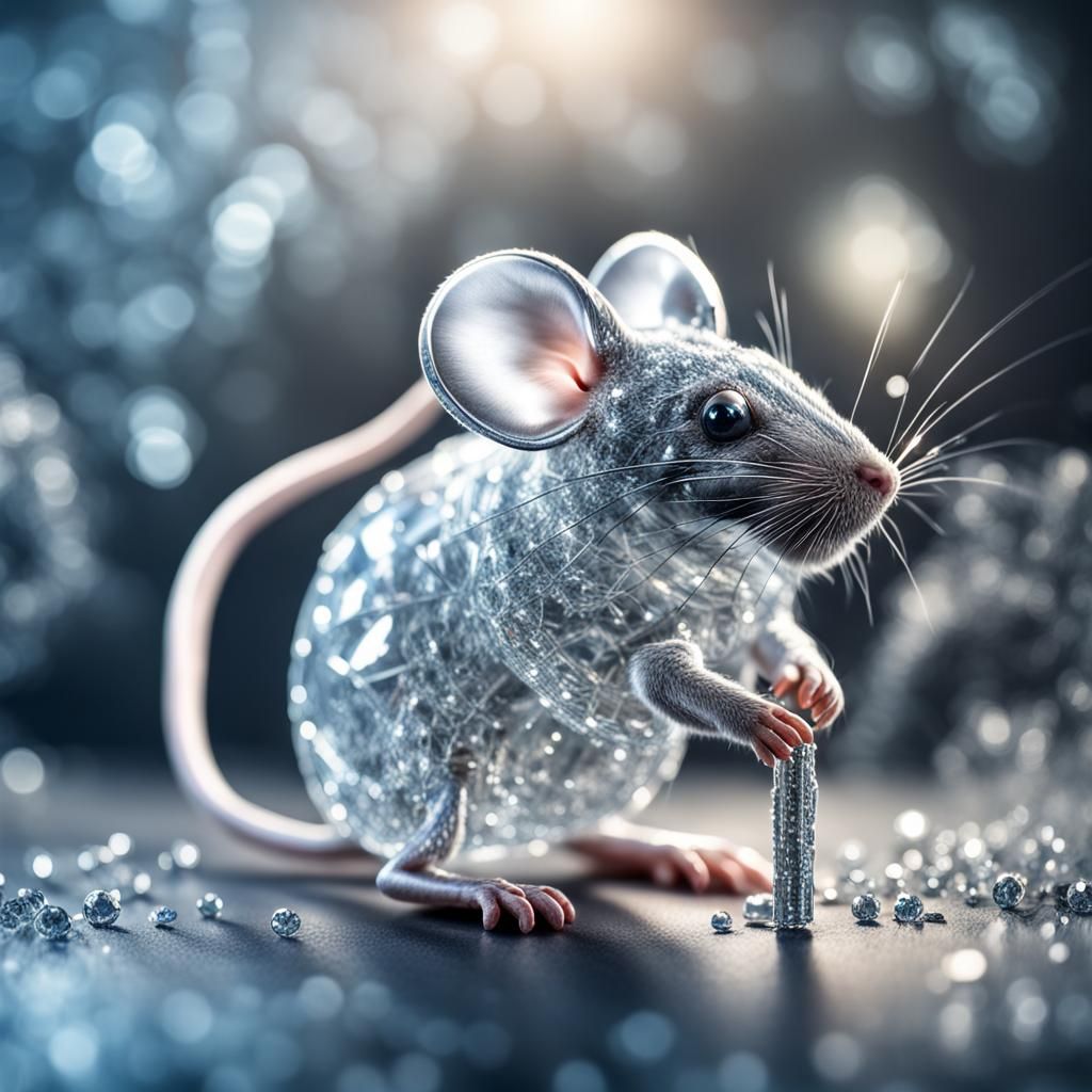 Ice mice - AI Generated Artwork - NightCafe Creator