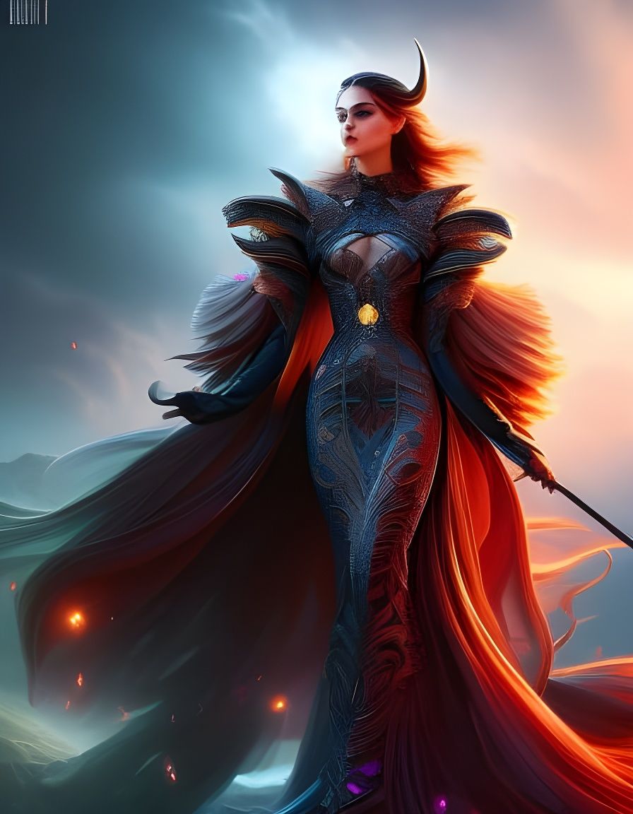 Fierce Women🖤 - AI Generated Artwork - NightCafe Creator