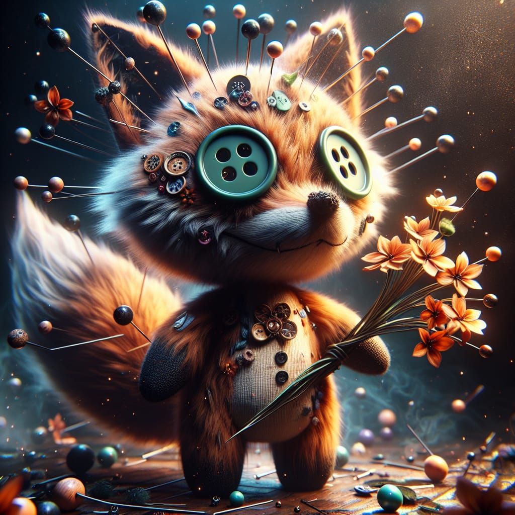 Foxy Voodoo - AI Generated Artwork - NightCafe Creator