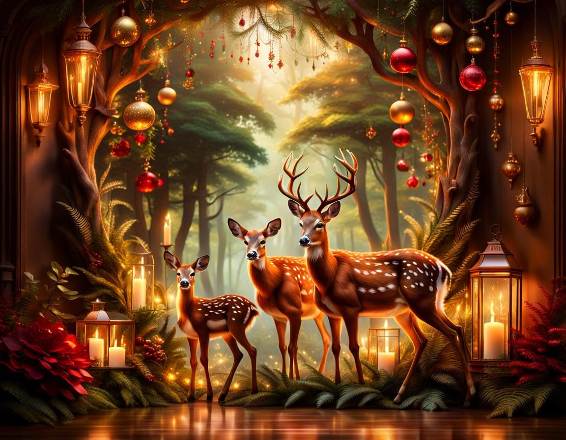 Celebrating the Holidays in family - AI Generated Artwork - NightCafe ...