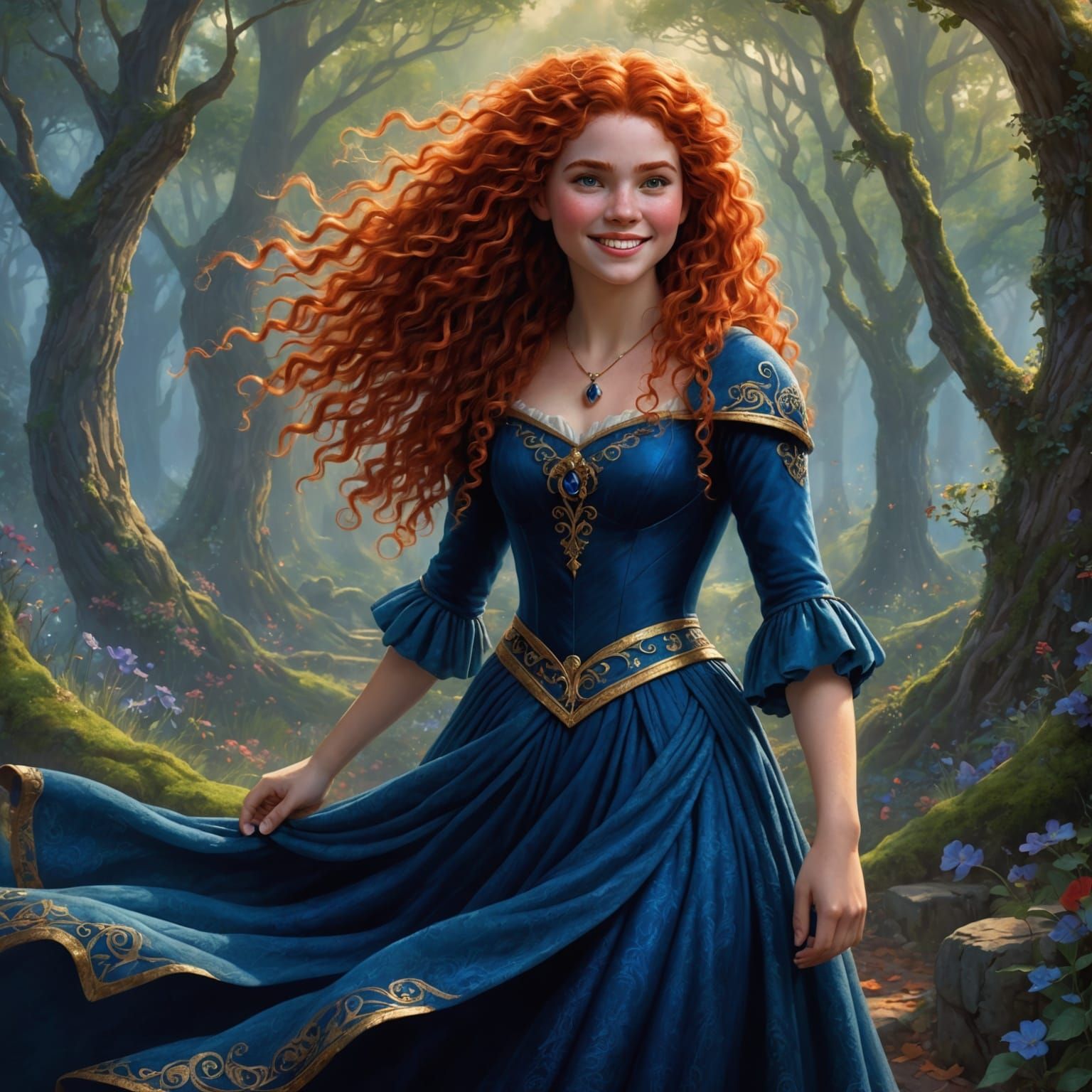 Merida - AI Generated Artwork - NightCafe Creator