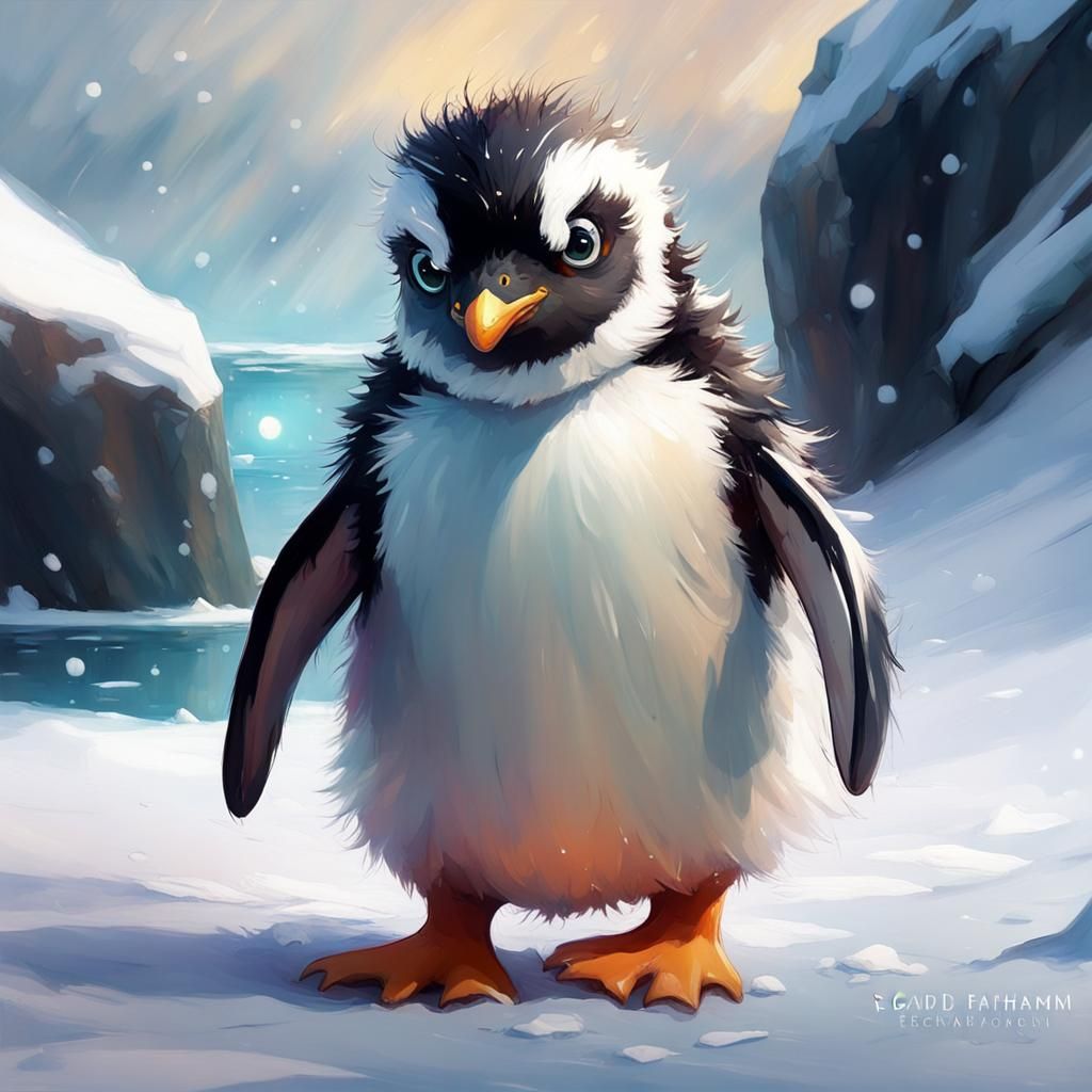 Just Waddling Along - AI Generated Artwork - NightCafe Creator