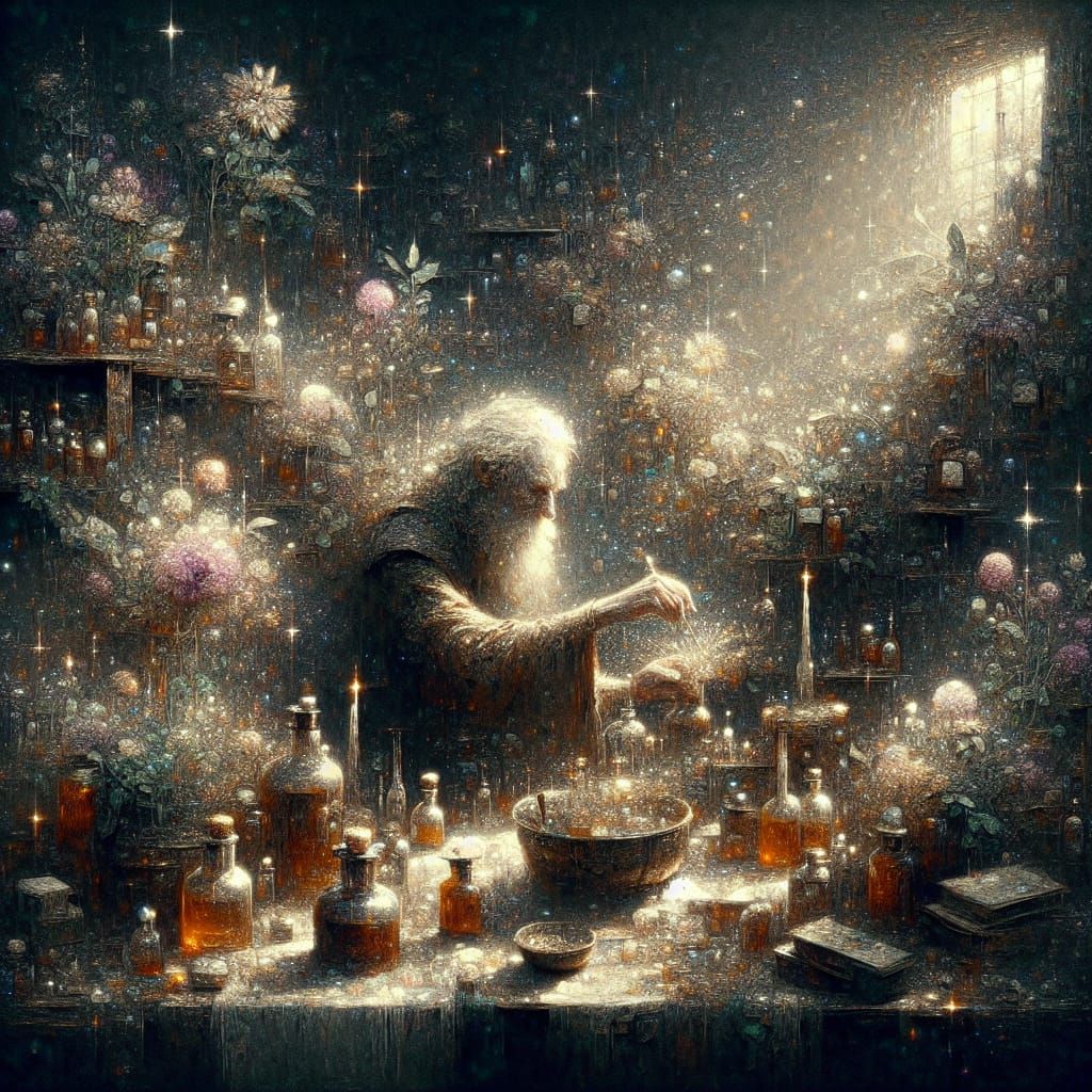 Medieval Old Healer! - AI Generated Artwork - NightCafe Creator