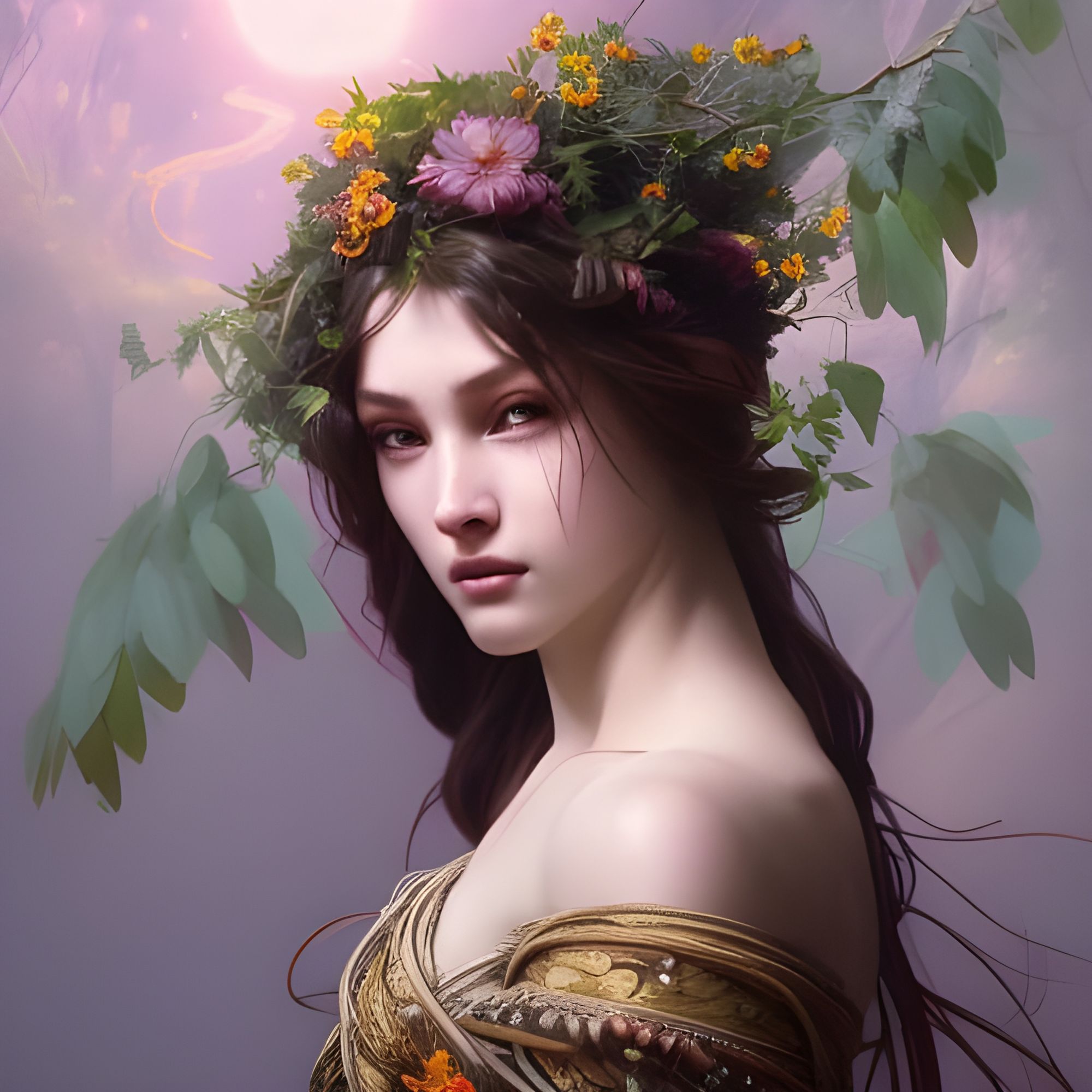 beautiful Goddess of spring and new life, made @NighgtCafeStudio : r ...