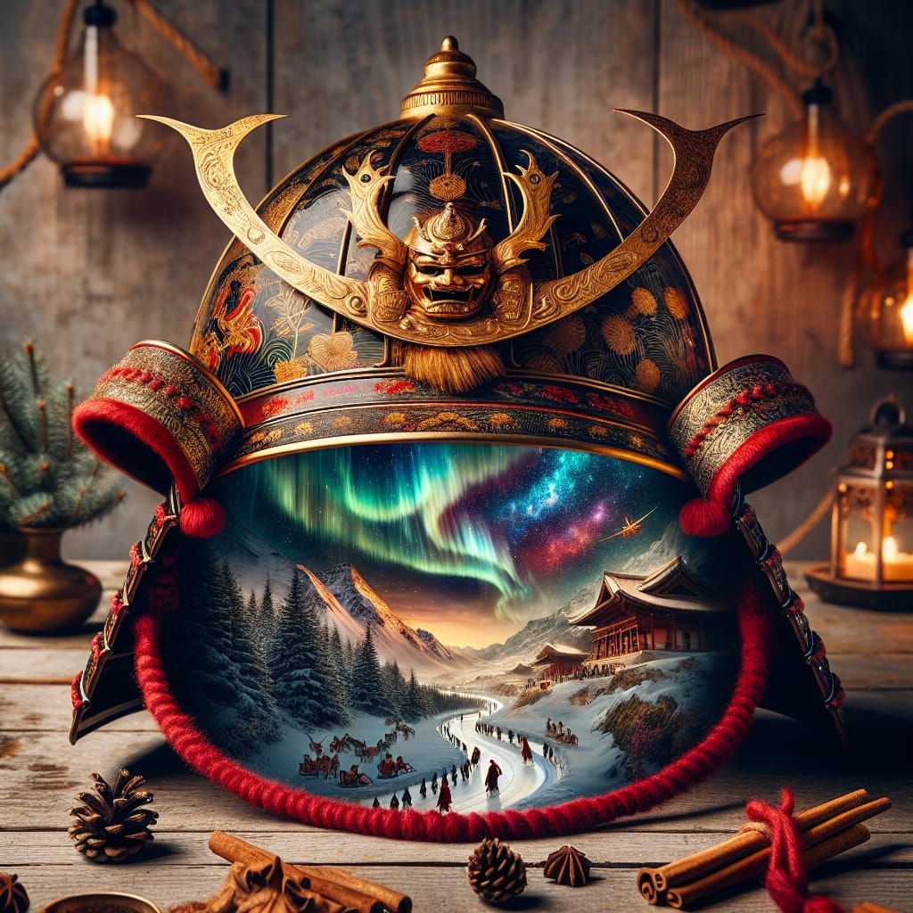 Magical Samurai Helmet - Magical Samurai Helmet