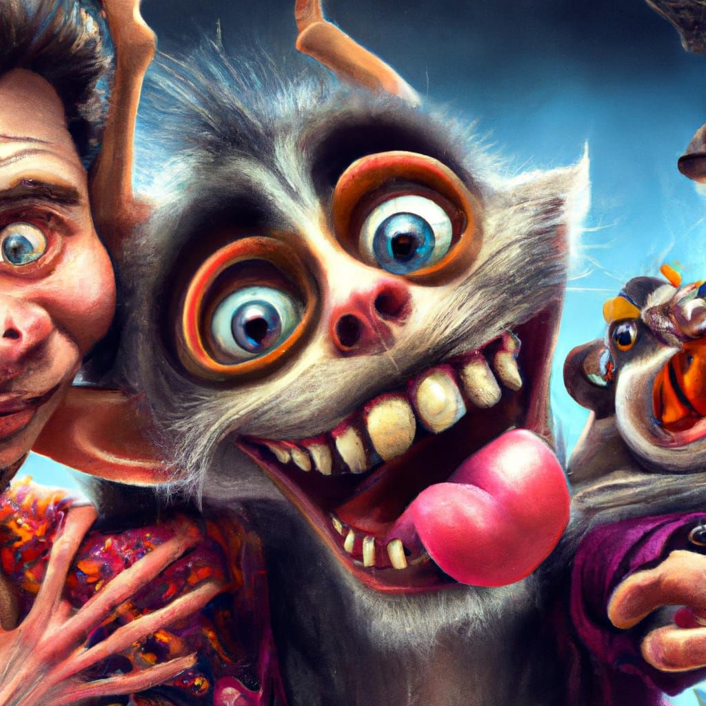 Silly Selfies - AI Generated Artwork - NightCafe Creator