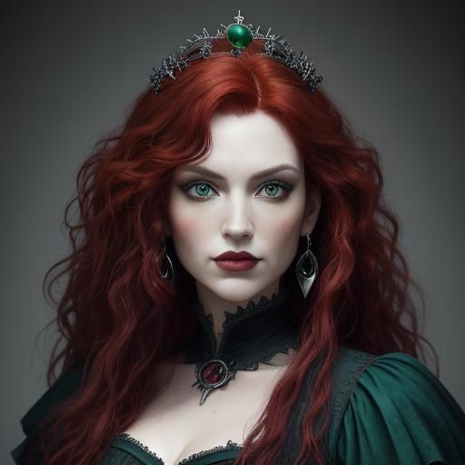 Goth Merida - AI Generated Artwork - NightCafe Creator