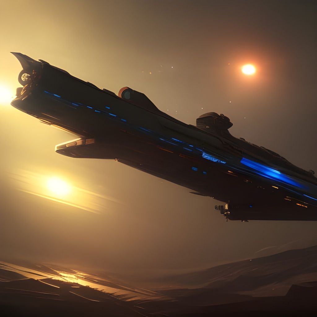 Solar Barge - AI Generated Artwork - NightCafe Creator