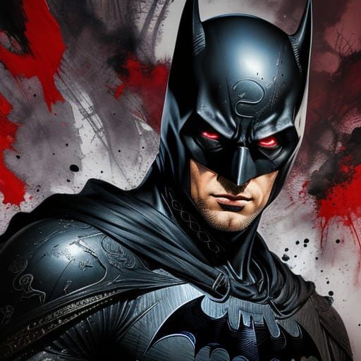 Vampire Batman 🦇🧛🏻 - Hyper Detailed Photorealistic Vampir...