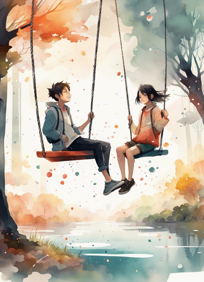 In swings - AI Generated Artwork - NightCafe Creator