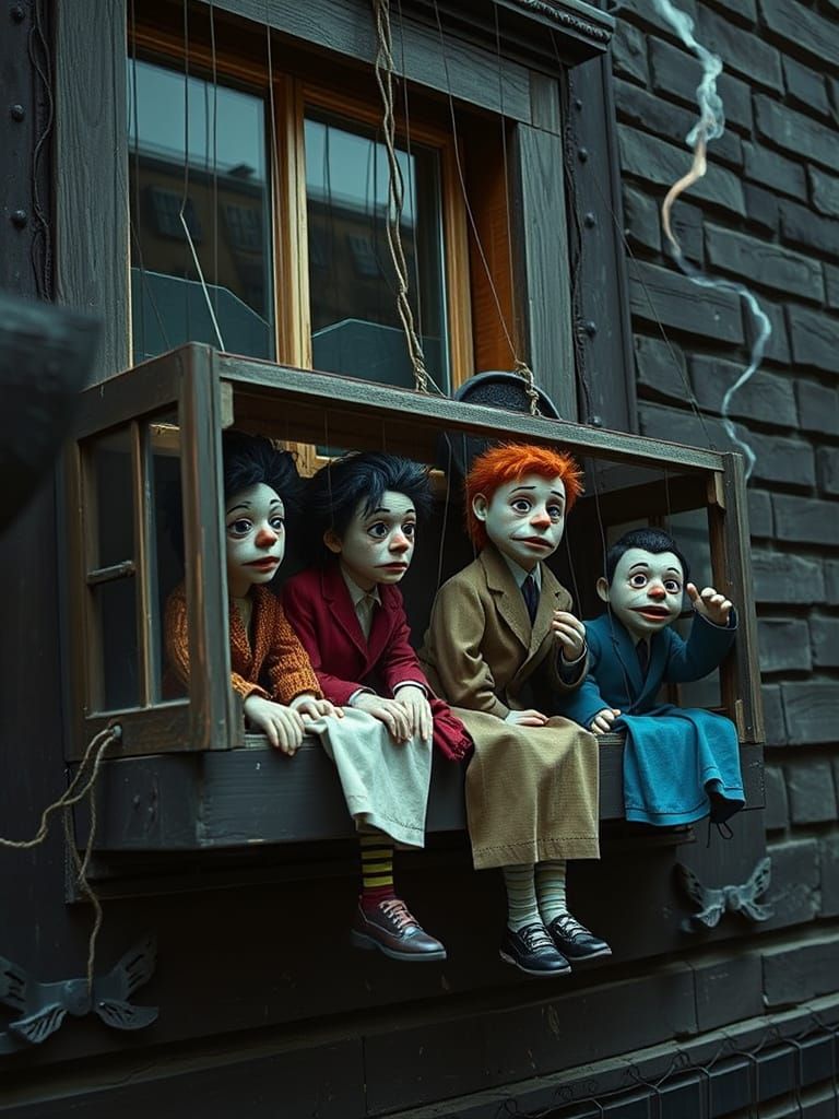 Confused Puppets Window Boxes - Confused Puppets Window Boxe...