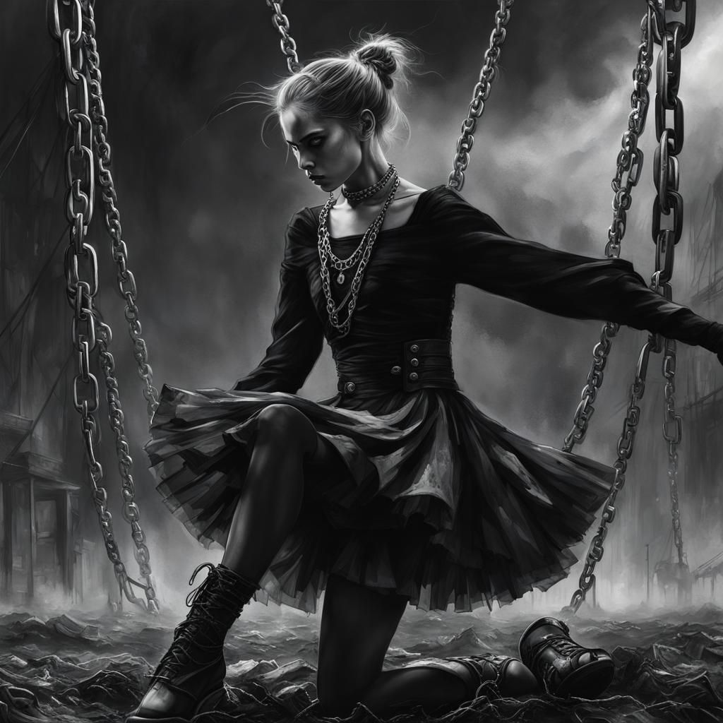Chained - AI Generated Artwork - NightCafe Creator