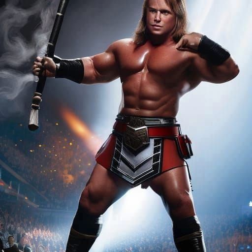 Rowdy Roddy Piper - AI Generated Artwork - NightCafe Creator